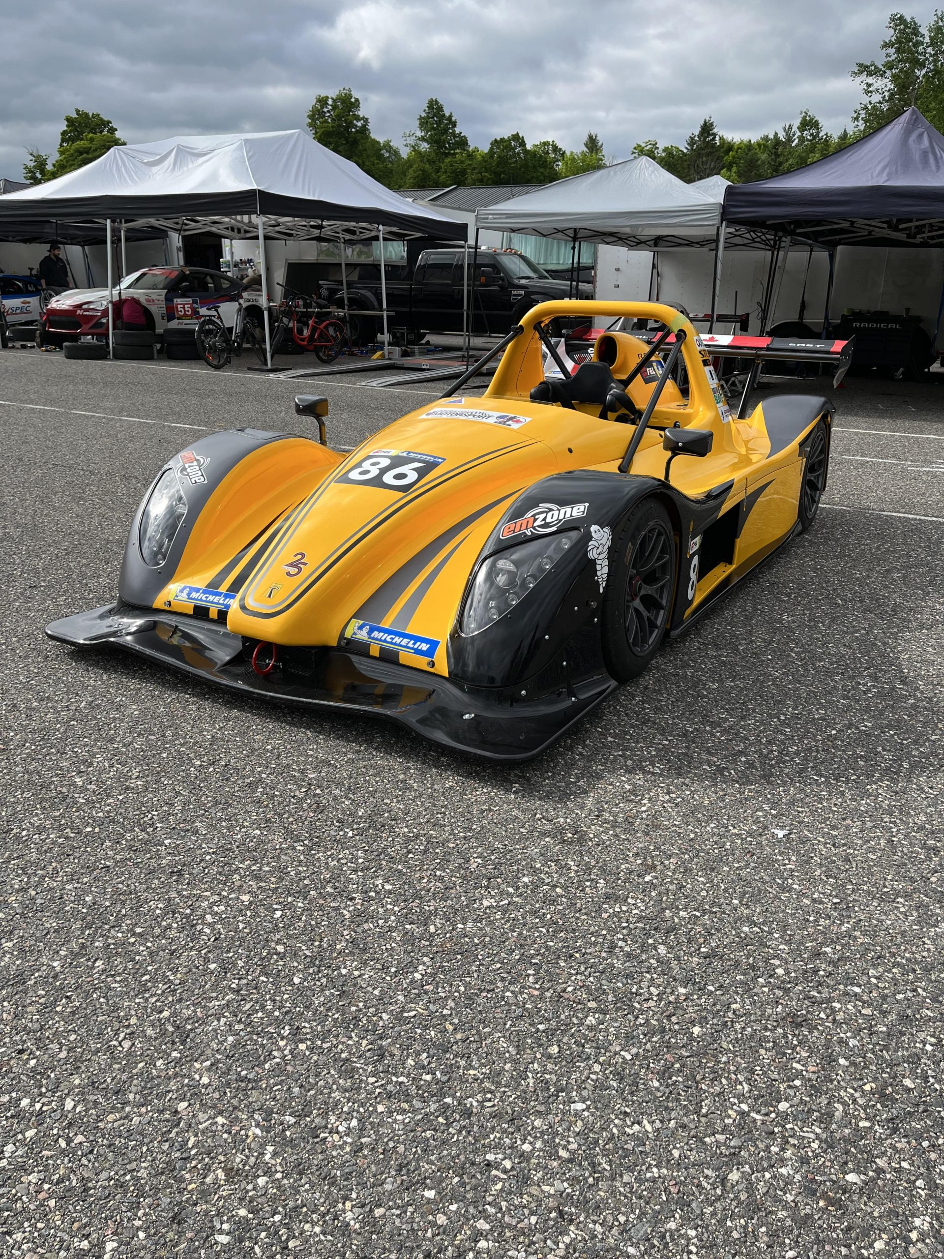 2022 Radical SR3 XX centre seat – Radical Sportscar Registry
